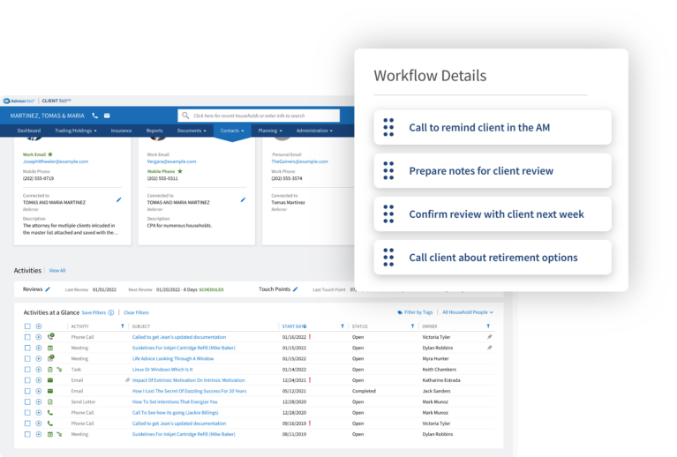 Problem-solving solutions | Advisor360°